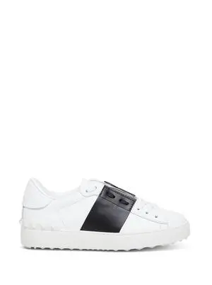 Valentino Garavani Valentino Garavani Open Sneaker With Rockstud Details In Leather Multicolor