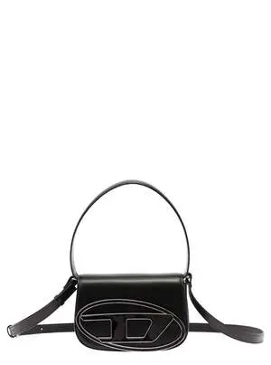 DIESEL® 1dr' Shoulder Bag In Leather - Black