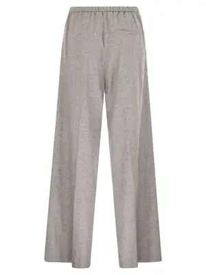 Herno Trousers In Cashmere And Silk