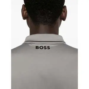 BOSS Grey Polo Shirts