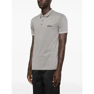 BOSS Grey Polo Shirts