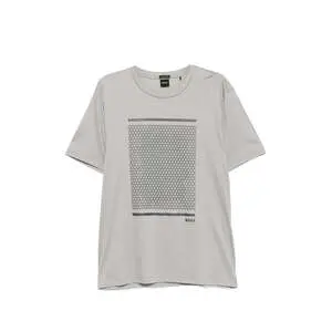 BOSS Grey T-shirts & Vests T-shirts - Gray