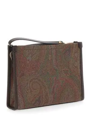 Etro Arnica Clutch With All-over Pattern - Multicolor