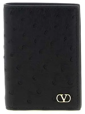 Valentino Garavani Vlogo Signature Cardholder - Black