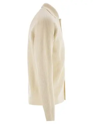 Peserico Pescarico English Ribbed Wool Cardigan