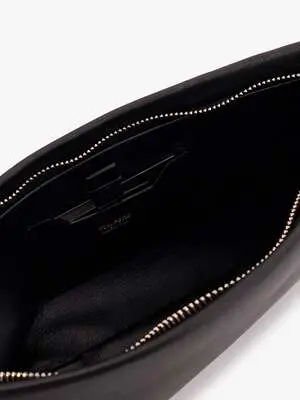 TOM FORD Aura Leather Clutch Bag - Black