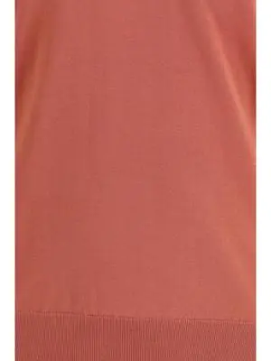 Brunello Cucinelli Cotton Sweater - Orange