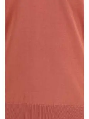 Brunello Cucinelli Cotton Sweater - Orange