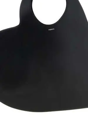 Coperni Double Heart Shoulder Bag - Black
