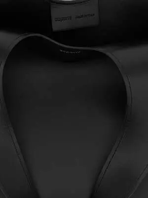 Coperni Double Heart Shoulder Bag - Black