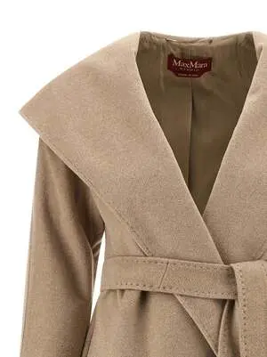 Max Mara Danton Cashmere Coat - Cream