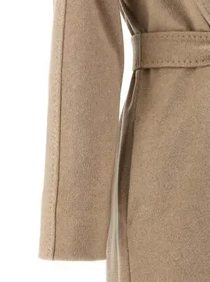 Max Mara Danton Cashmere Coat - Cream