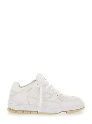 Axel Arigato AXEL ARIGATO Leather Low Sneakers With Laminated Logo Multicolor