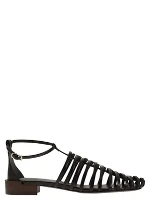 TOD'S Leather Strappy Sandals