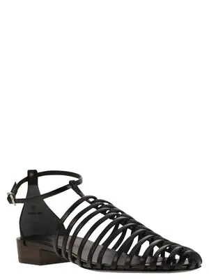 TOD'S Leather Strappy Sandals