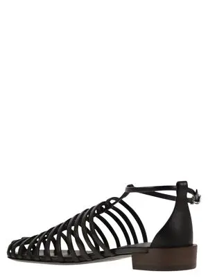 TOD'S Leather Strappy Sandals