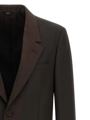 Fendi Crepe Wool Blazer