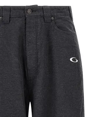 Balenciaga Trompe L'œil" Joggers In Mélange Cotton Denim