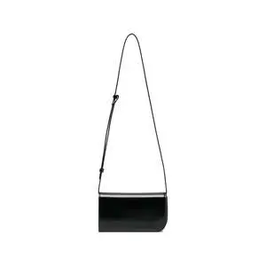 Jacquemus Leather Shoulder Bag - Black