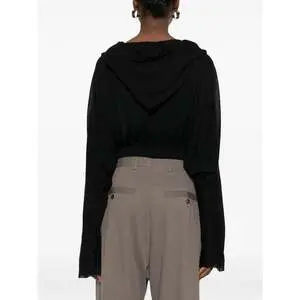 Rick Owens Cotton Long Sleeve Top