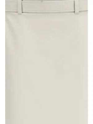 RIER Cotton Utility Skirt With Belted Waist