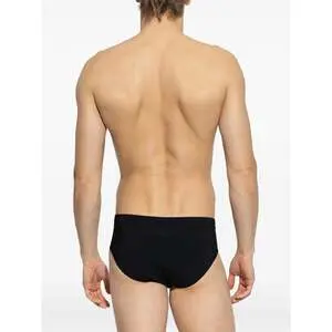 Rick Owens Pentagram Design Beachwear Swimming Trunks
