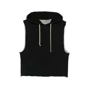 Rick Owens Cotton Oversized Hoodie - Black