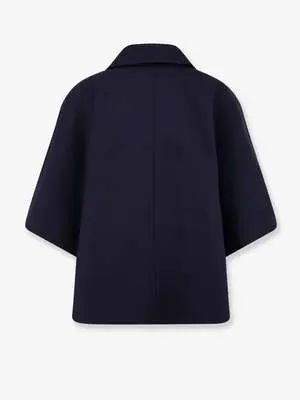 Max Mara Cotton Cape - Multicolor