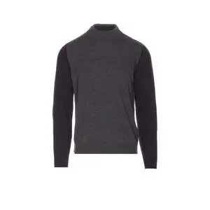 Maison Margiela Two Tone Sweaters For Men