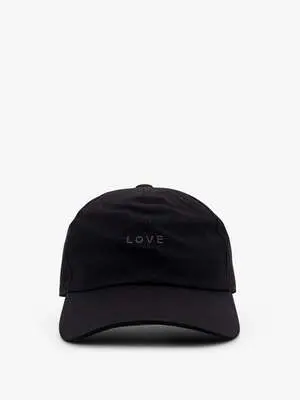 Rick Owens Cotton Blend Baseball Cap With Embroidered Logo - Multicolor