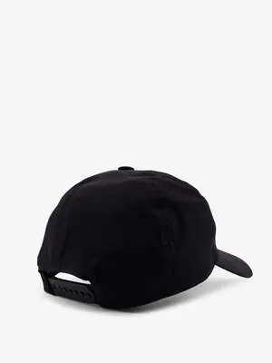 Rick Owens Cotton Blend Baseball Cap With Embroidered Logo