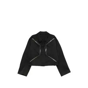 Rick Owens Polyester Zip Fastening Shirt Jacket