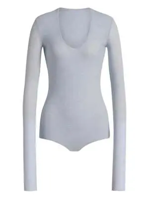 Alberta Ferretti Long Sleeve Bodysuit