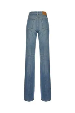 Saint Laurent Straight Leg Jeans - Multicolor
