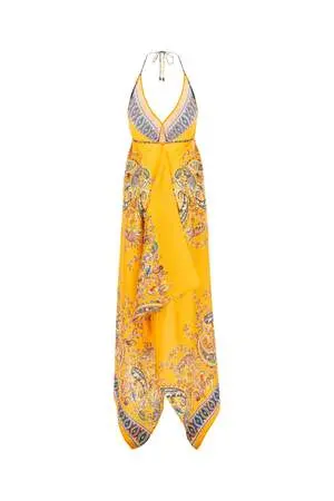 Etro Printed Halterneck Jumpsuit - Multicolor