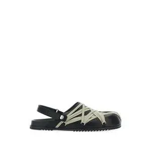 Rick Owens Trainers With Lace Detail And Adjustable Strap