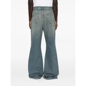 Rick Owens Denim Bootcut Jeans - Blue
