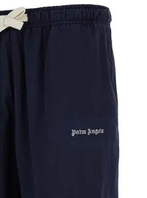 Palm Angels Cotton Flared Trousers