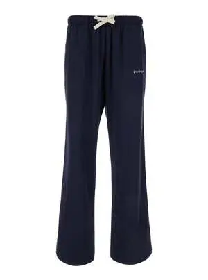 Palm Angels Cotton Flared Trousers - Multicolor