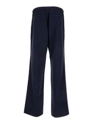 Palm Angels Cotton Flared Trousers - Multicolor
