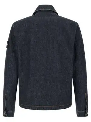 Stone Island Cotton Denim Jacket
