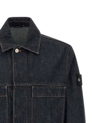 Stone Island Cotton Denim Jacket