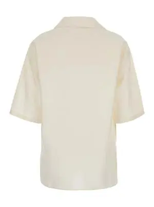 Max Mara Osiride Linen And Silk Blend Shirt - Multicolor