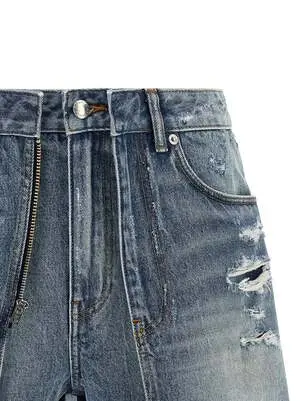 Alexander Wang Double Layer Denim Skort