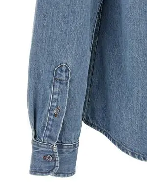 AMI Paris De Coeur' Denim Shirt