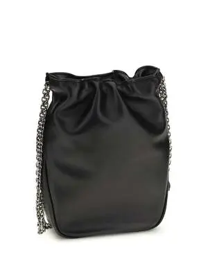 ROGER VIVIER Nano Pilgrim Bucket Bag - Black