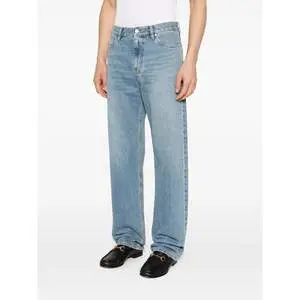 Gucci Light Cotton Denim Jeans - Blue