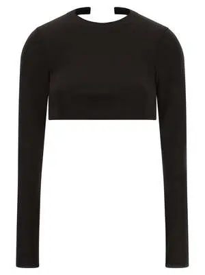 TOM FORD Impossible" Long Sleeve Crop Top