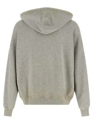 GOLDEN GOOSE Journey" Mélange Cotton Hoodie With Watercolor Effect Print