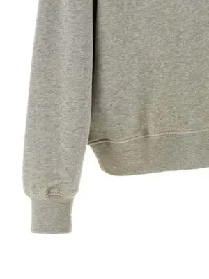 GOLDEN GOOSE Journey" Mélange Cotton Hoodie With Watercolor Effect Print